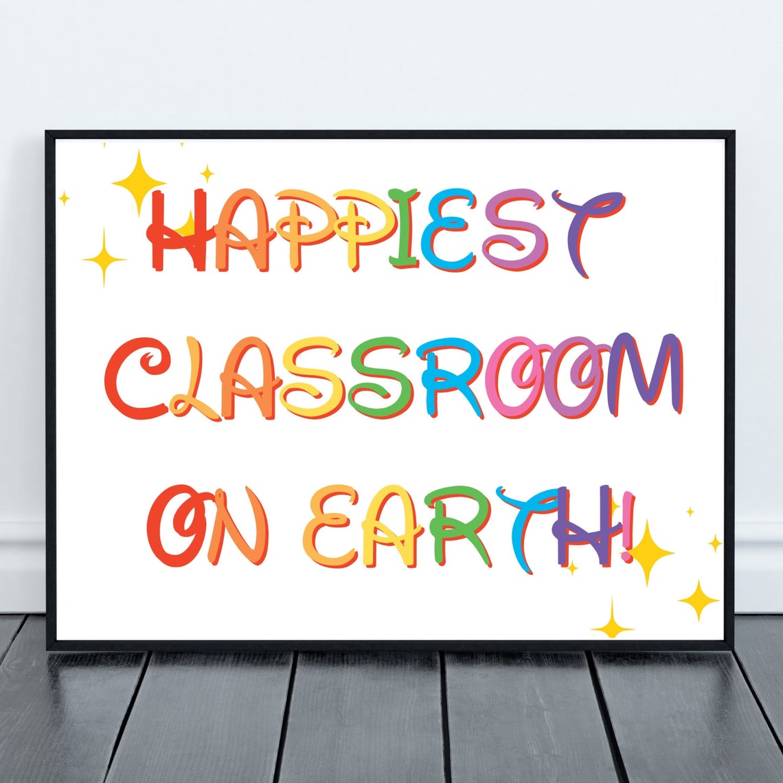Teacher Classroom Printable Poster, Print Teacher Poster, INSTANT ...