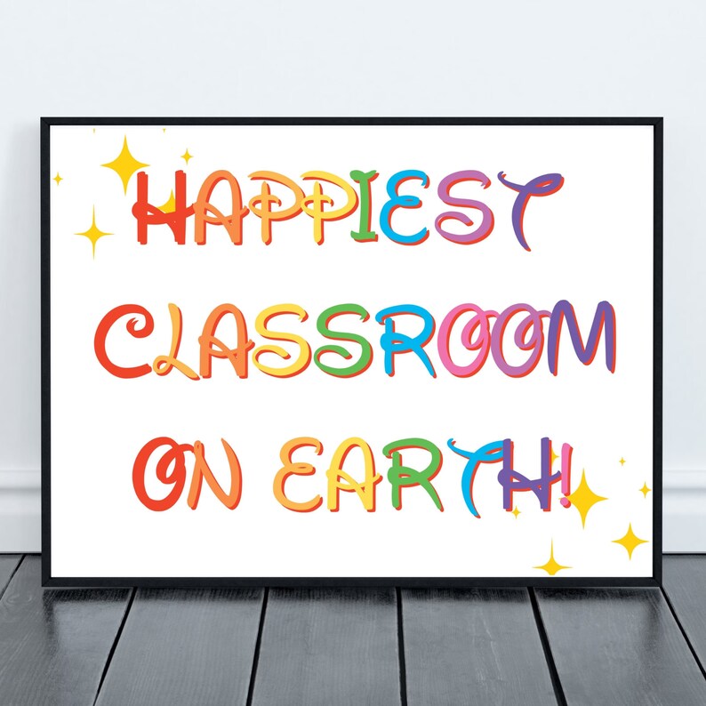 Teacher Classroom Printable Poster, Print Teacher Poster, INSTANT ...