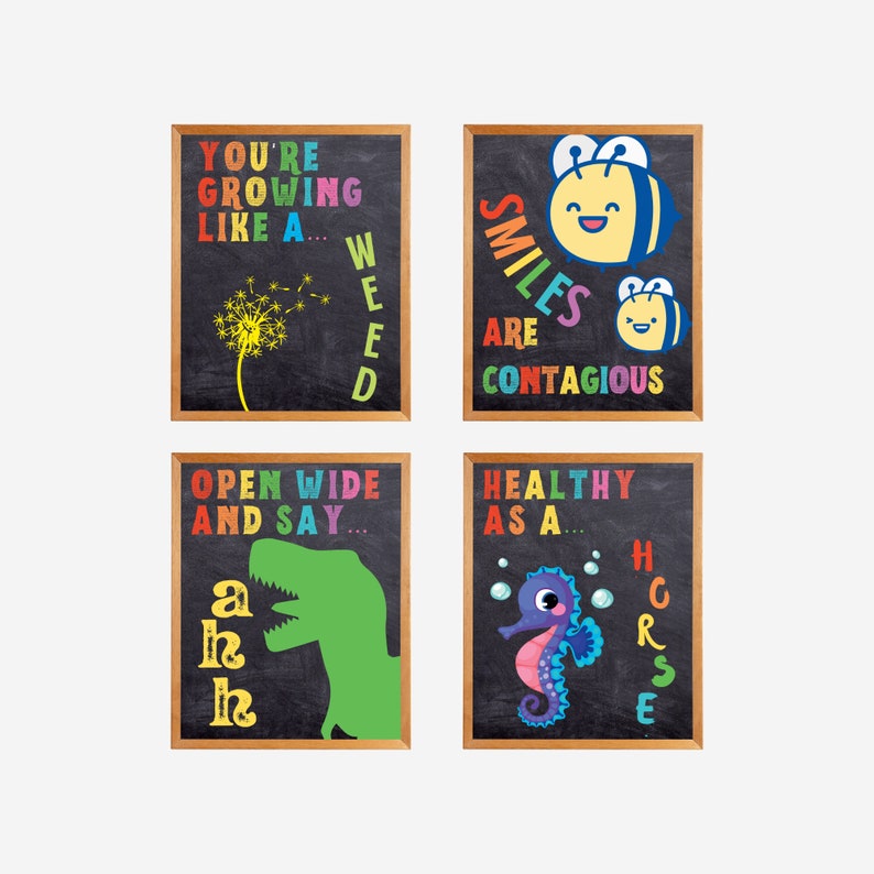 Doctor's Office Poster, School Nurse Print, Pediatrician Art, Health ...