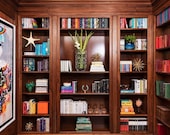 Bookshelf Zoom Virtual Background Nurse Zoom Background - Etsy