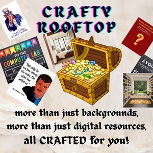 Computer Lab Poster Set of 6 Classroom Decor INSTANT - Etsy