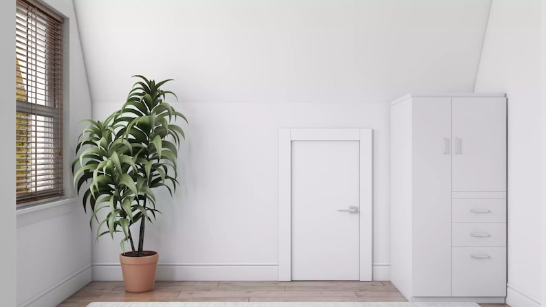 Realistic Zoom Digital Backdrop Clean Room Background - Etsy