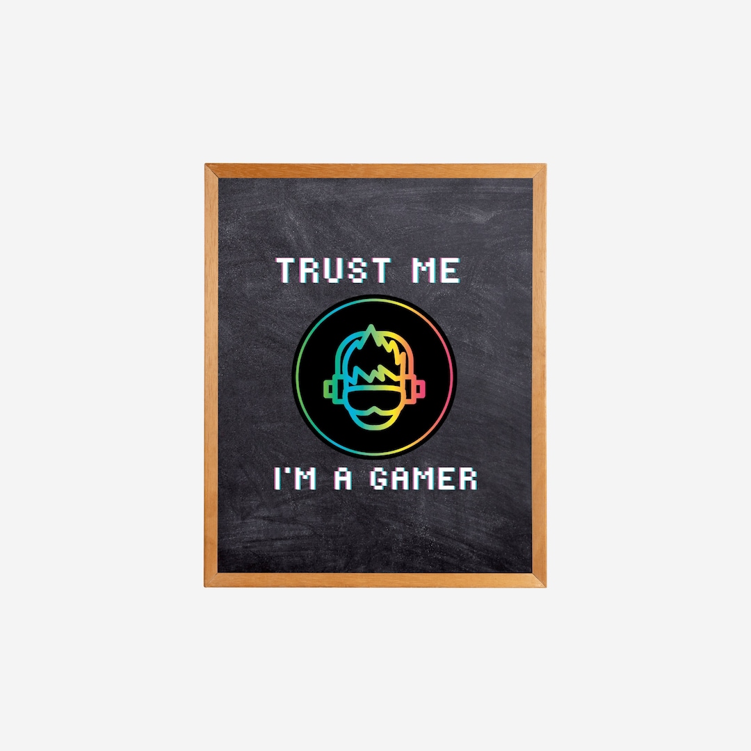Gaming Wall Decor, Gaming Printable Wall Art, Video Game Print, Gaming ...