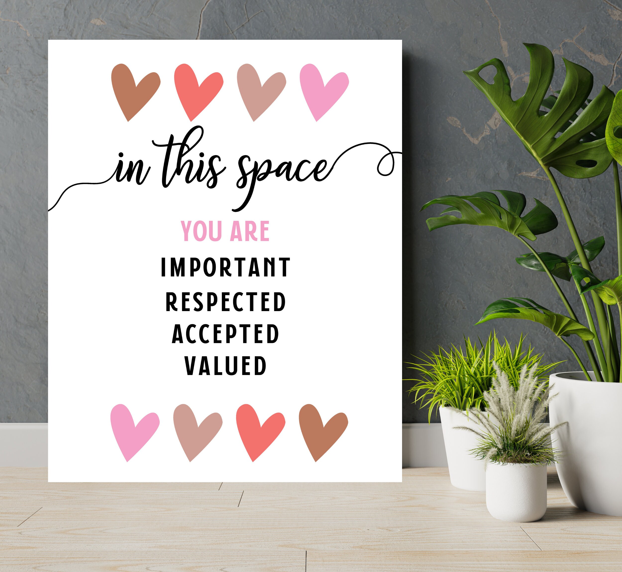 Safe Space Poster Counselor Safe Space Printable School - Etsy