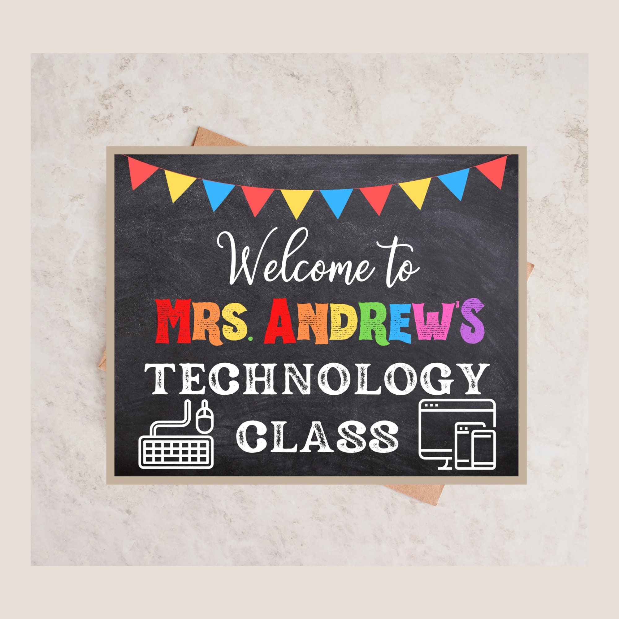 PERSONALIZED Computers Teacher, Information Technology Teacher Class ...