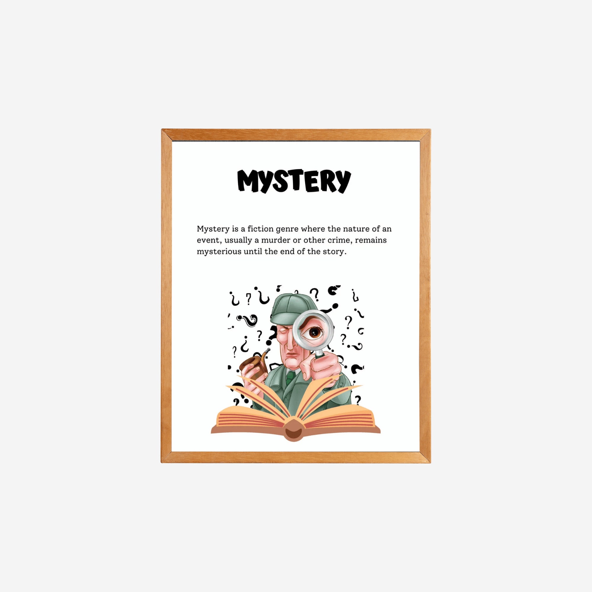 Mystery Genre Poster