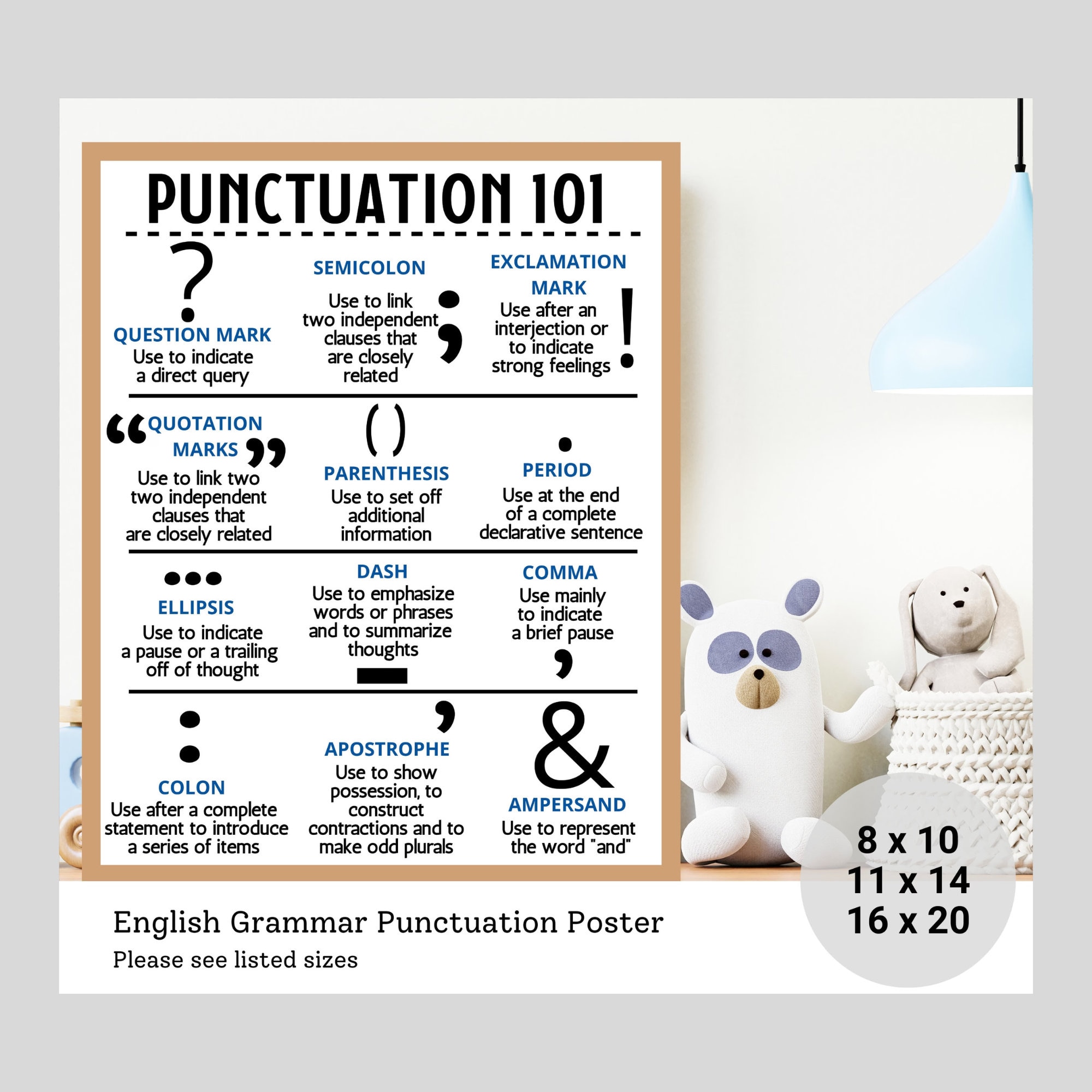 Literary Poster Pack, English Literature Sign, School Decor ...