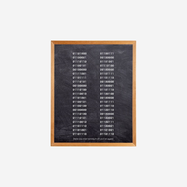 Binary Code - Etsy