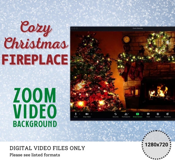 Christmas Fireplace Animated