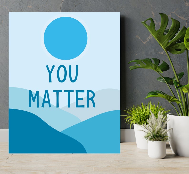 Mental Health Poster Sign Counseling Office Decor Social - Etsy