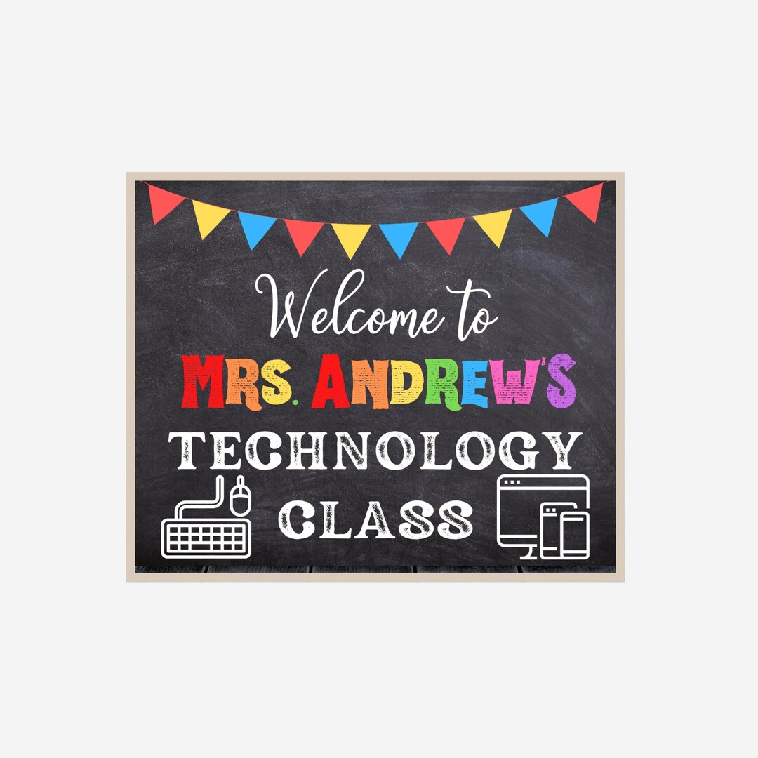 PERSONALIZED Computers Teacher, Information Technology Teacher Class ...