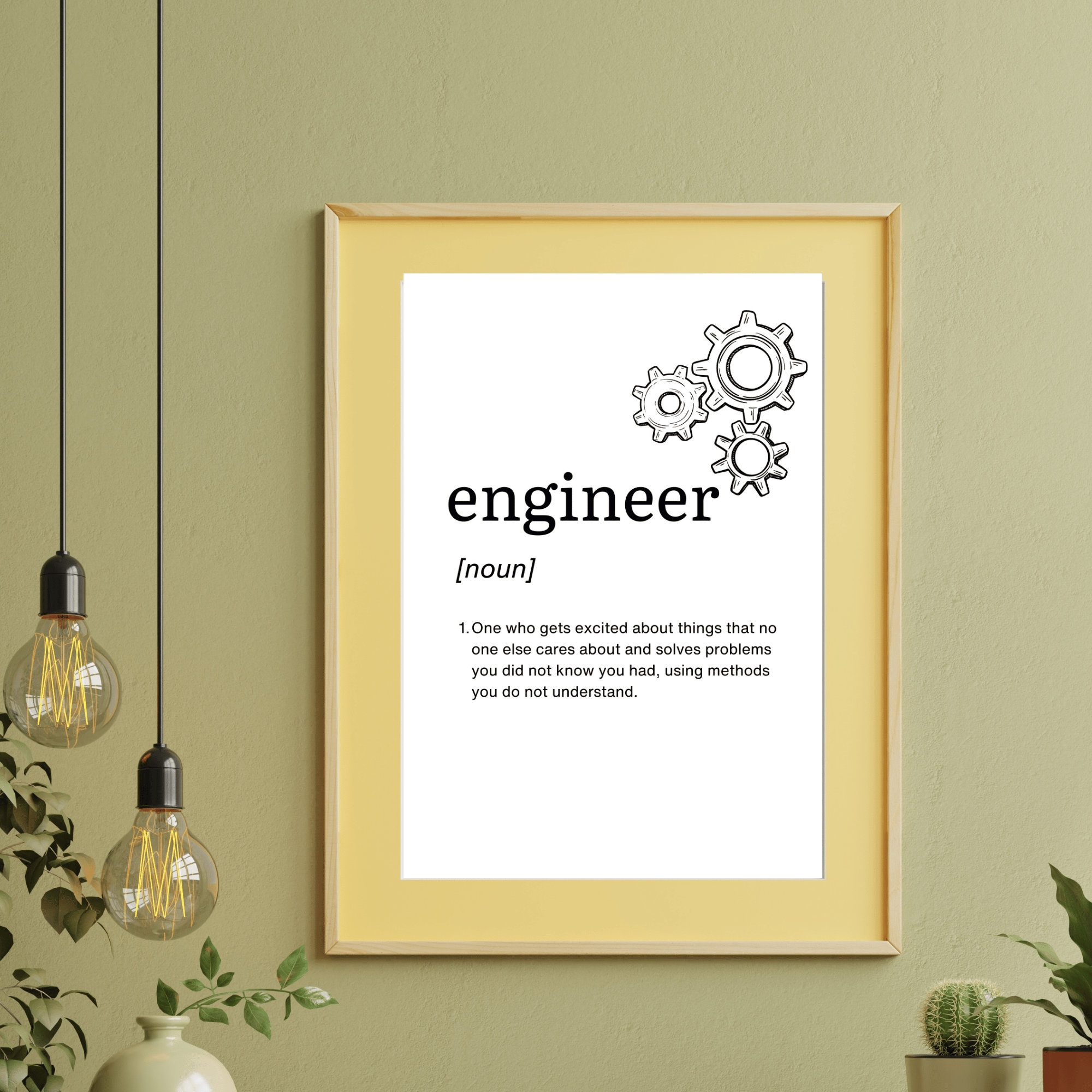 Engineer Poster, Funny Gift for Engineer, Software Engineer Gift ...