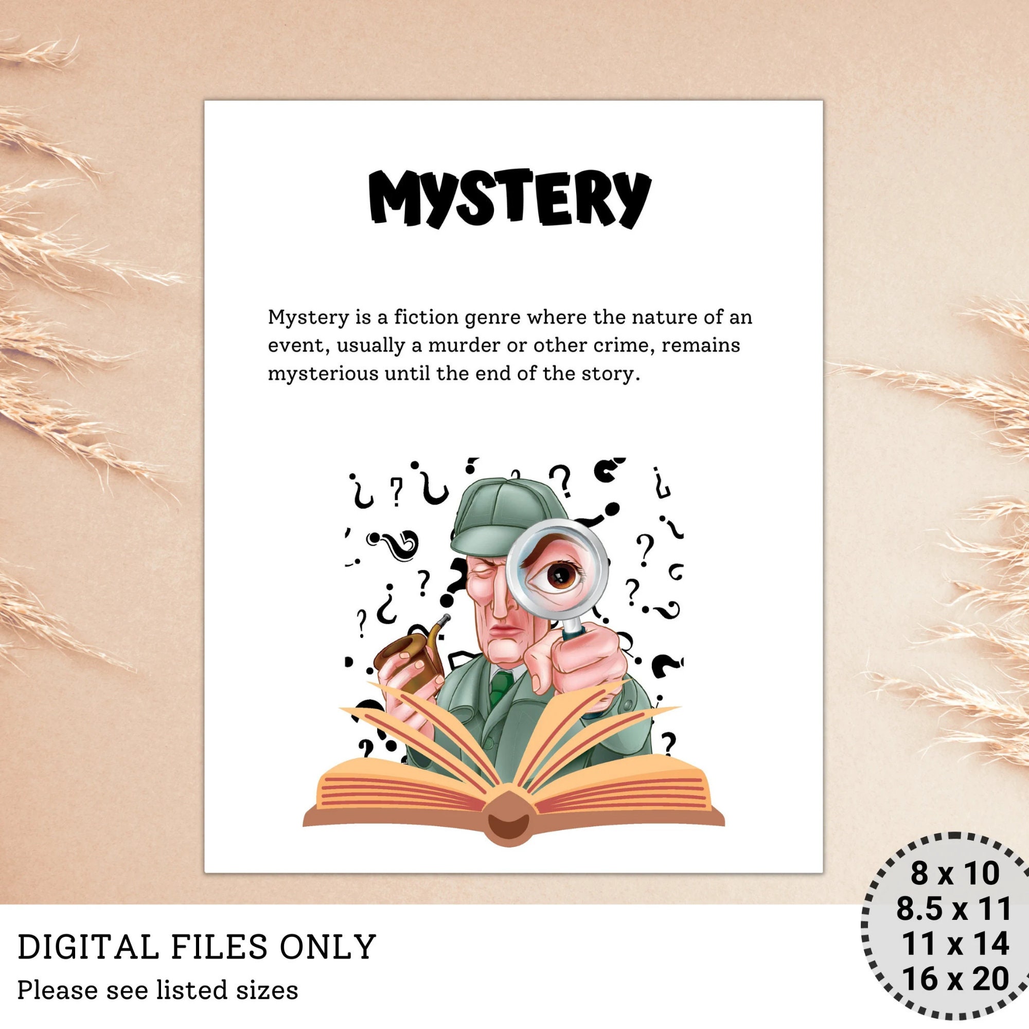 Mystery Genre Poster