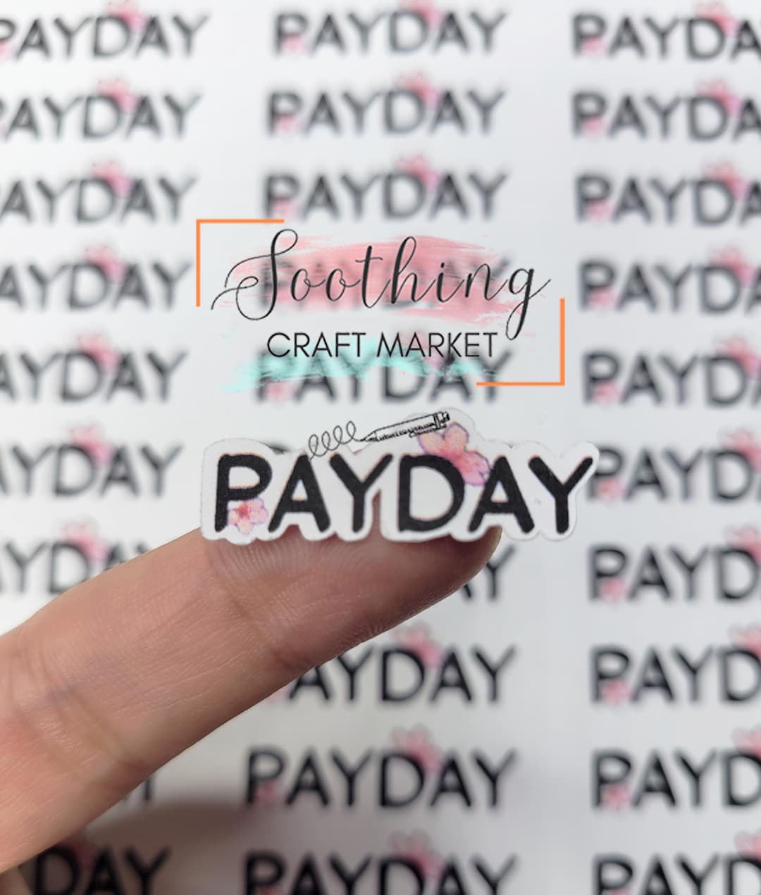 Payday Sticker Reminder, Dot Journal, Cute Planner Reminder, Budget ...