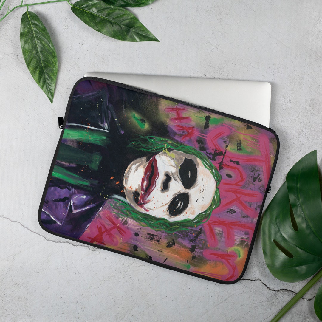 Heath Ledger Joker Laptop Sleeve - Etsy