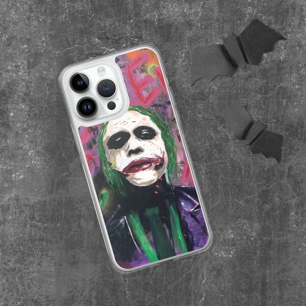 Heath Ledger Joker Phone Case - Etsy