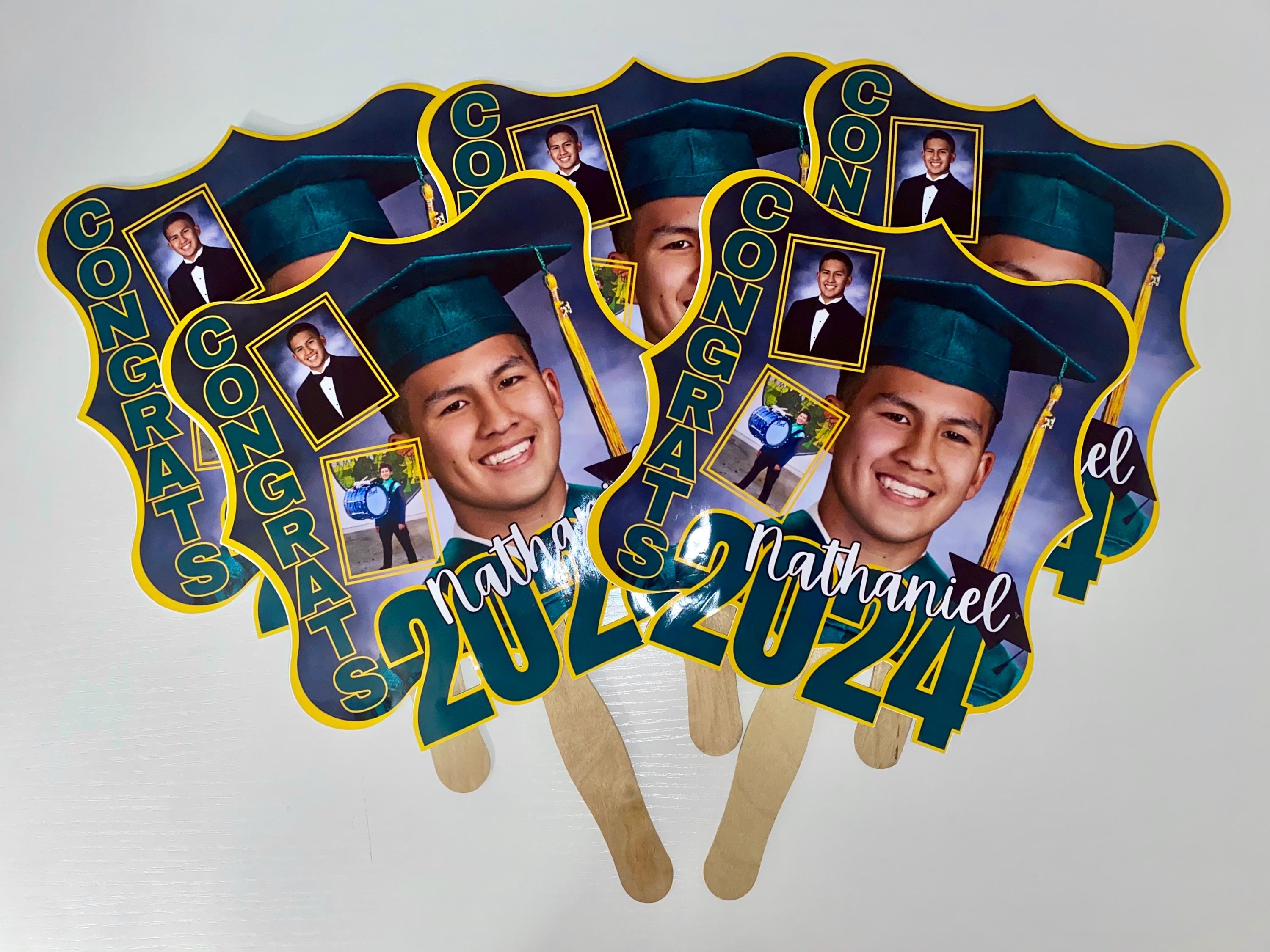 Graduation Fans 2025, Graduation Favors, Graduation Fans With Photos ...