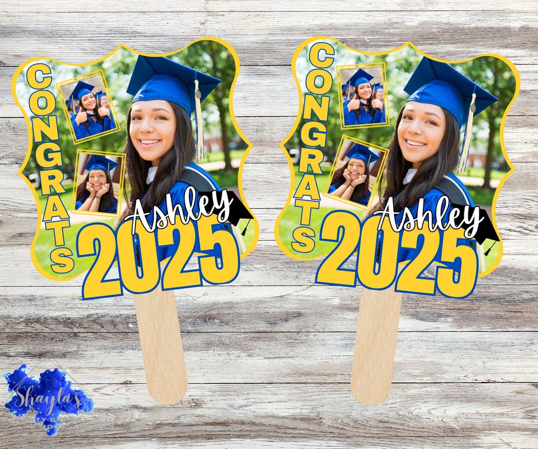 Graduation Fans 2025, Graduation Favors, Graduation Fans With Photos ...