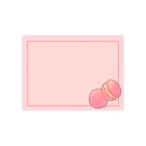 Pink Macaron Post-it® Note Pads Stationary - Etsy