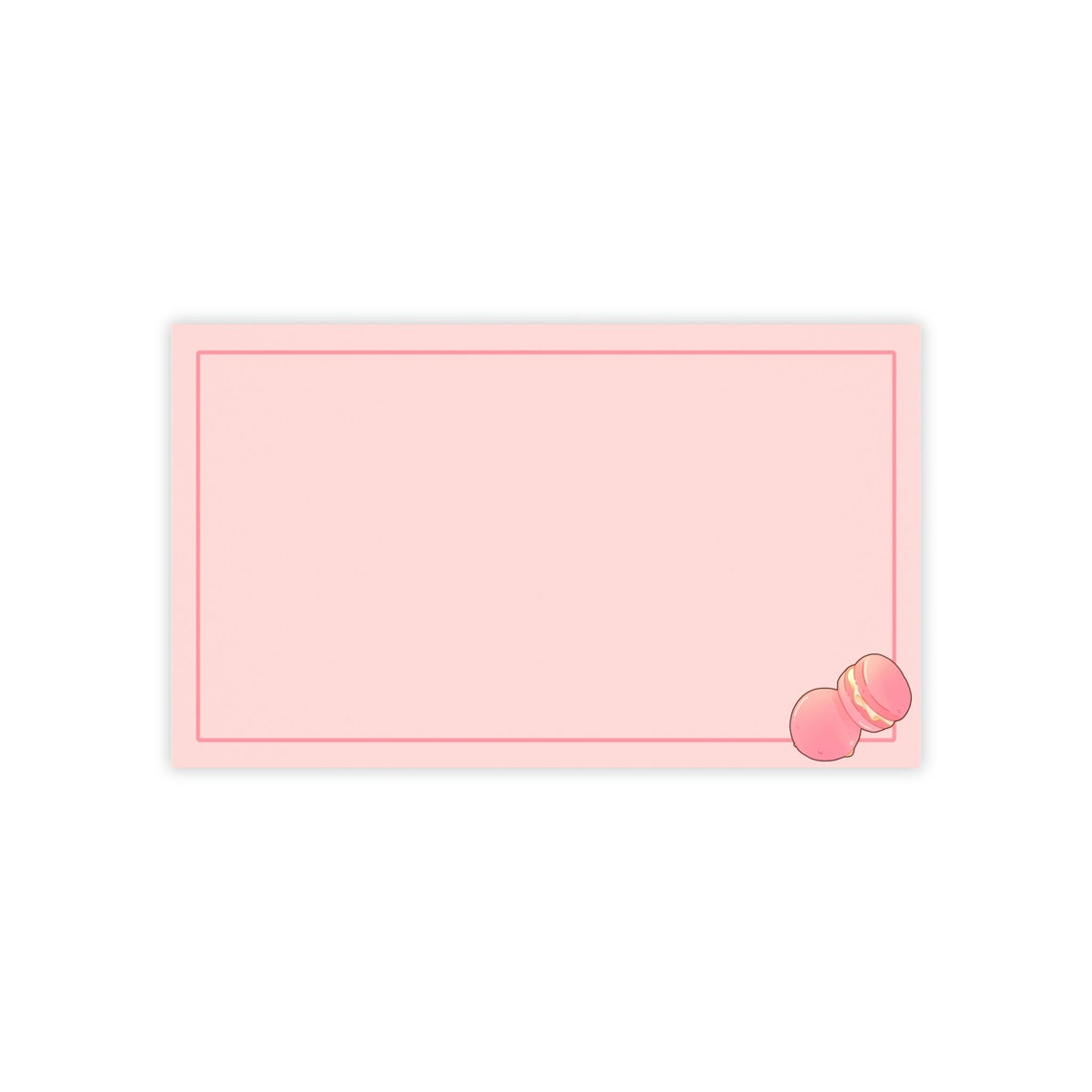 Pink Macaron Post-it® Note Pads Stationary - Etsy