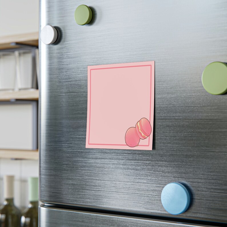 Pink Macaron Post-it® Note Pads Stationary - Etsy