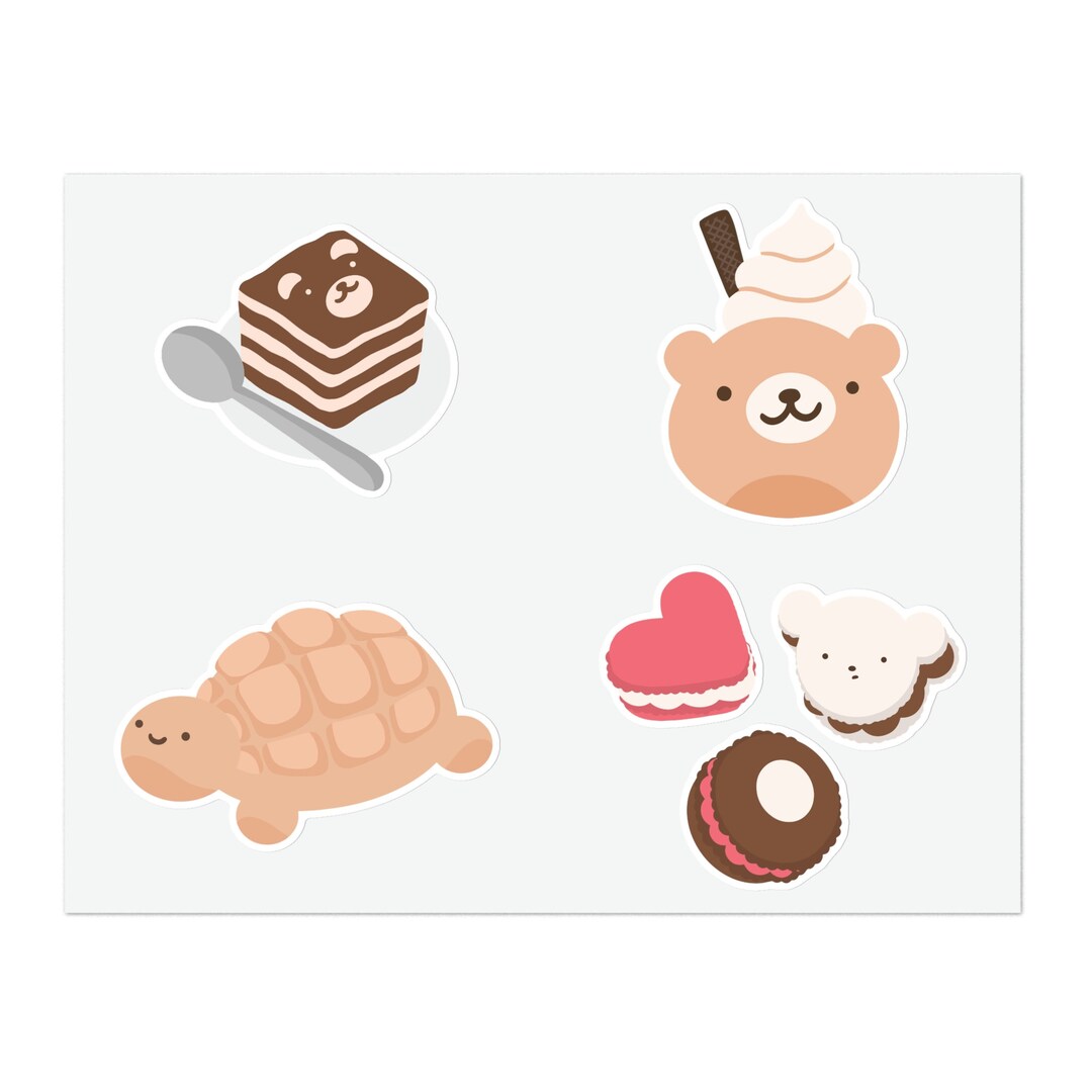 Café Sticker Sheet Vinyl - Etsy