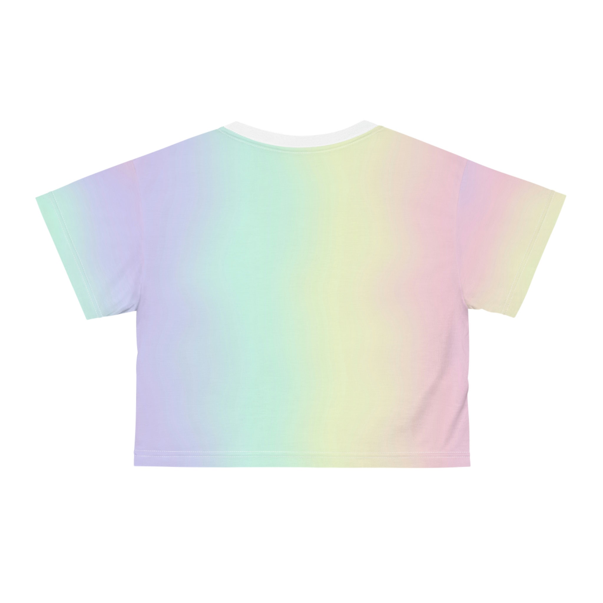 Pastel Rainbow Crop Top - Etsy