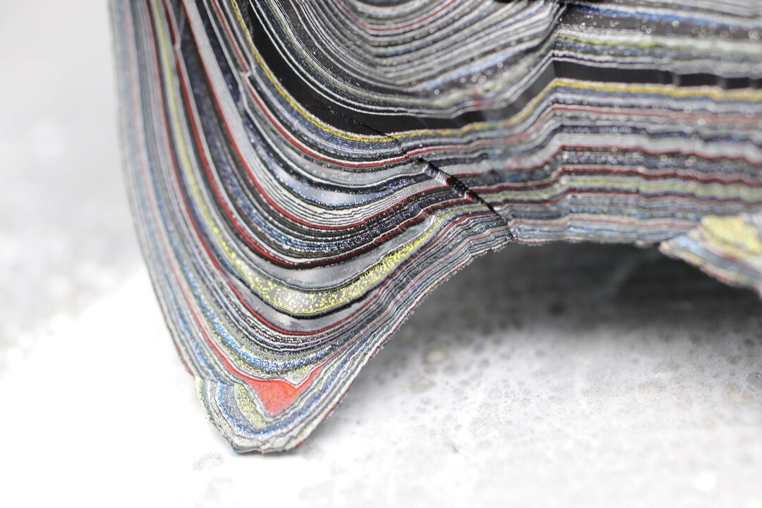 Fordite, Cured Car Paint. Detroit Agate Jeep Chevy Mopar GMC Kenworth ...