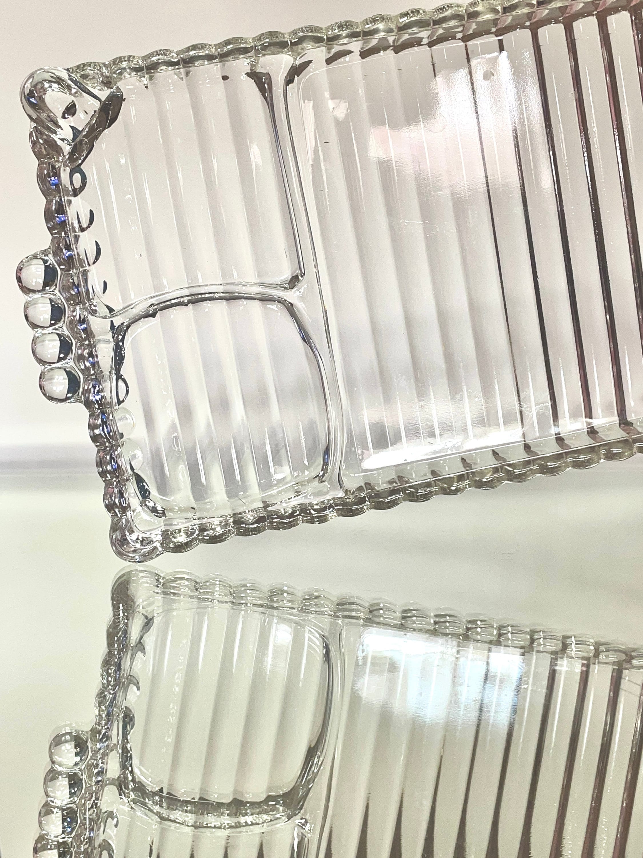 Vintage Anchor Hocking Boopie Glass Tray and Cup Set - Etsy