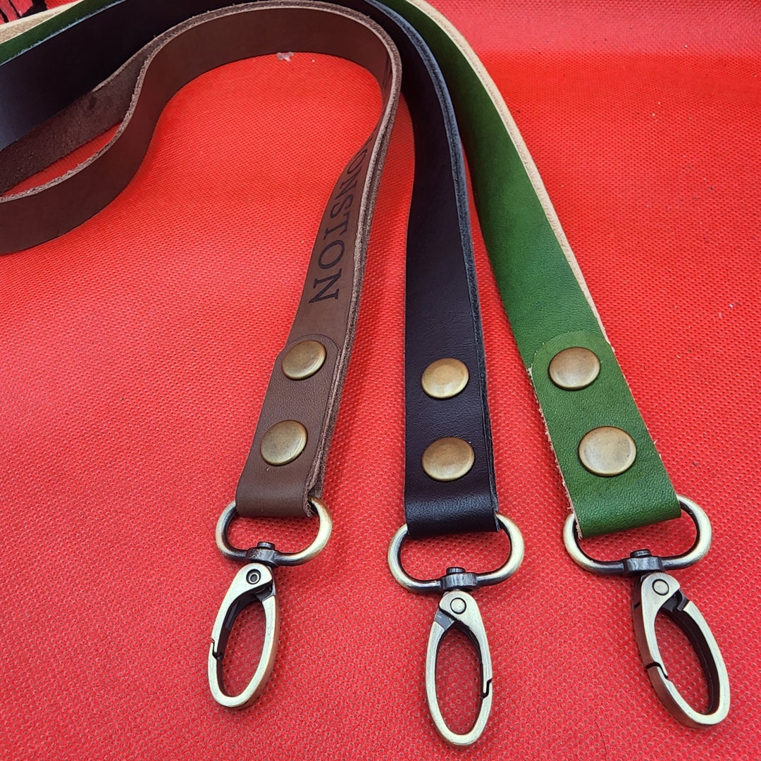 Custom Leather Lanyards Teacher Gift Personalized Lanyard - Etsy