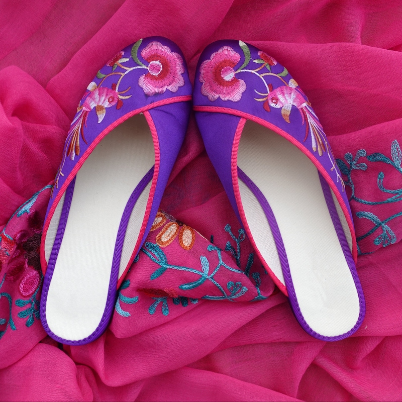 Chinese Slippers - Etsy