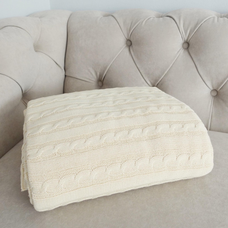 Yellow and Navy Baby Blanket - Etsy UK