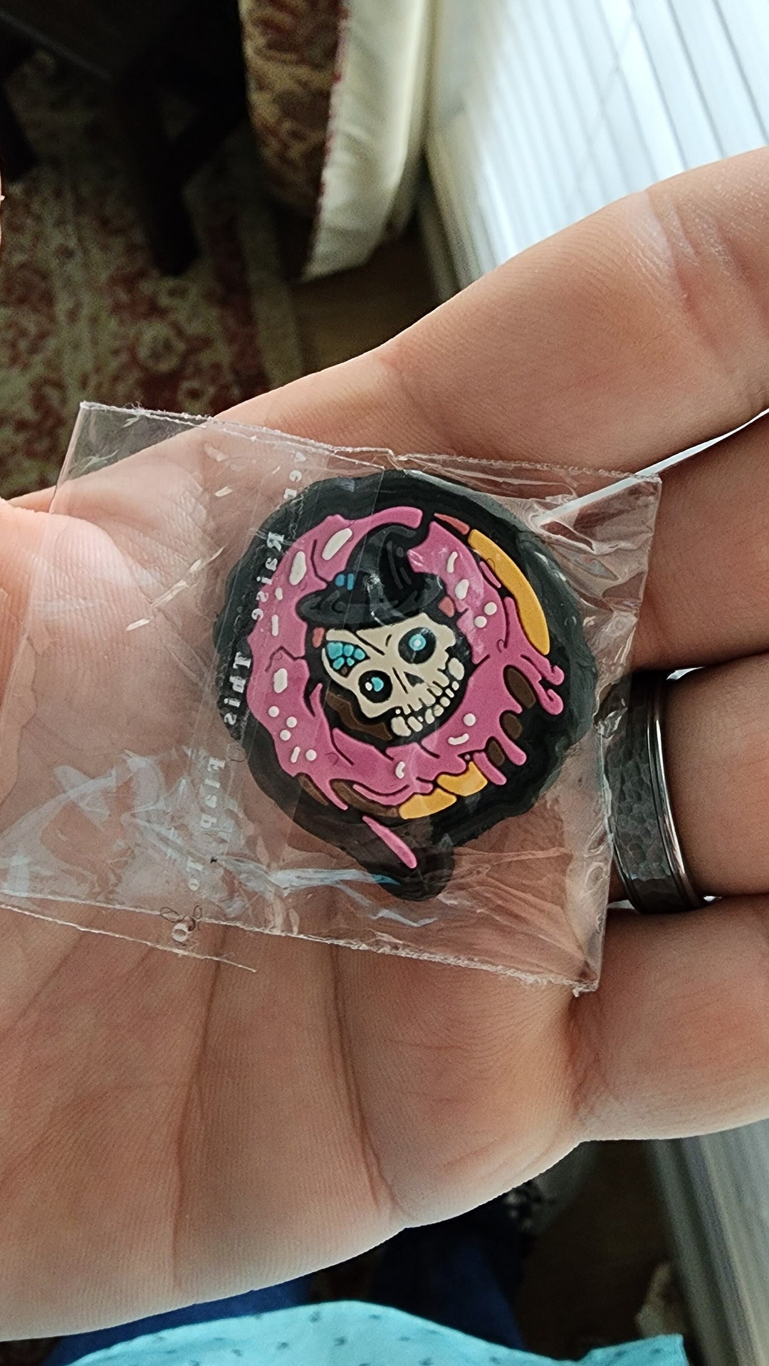 Donut Skeleton PVC Velcro Patch - Etsy