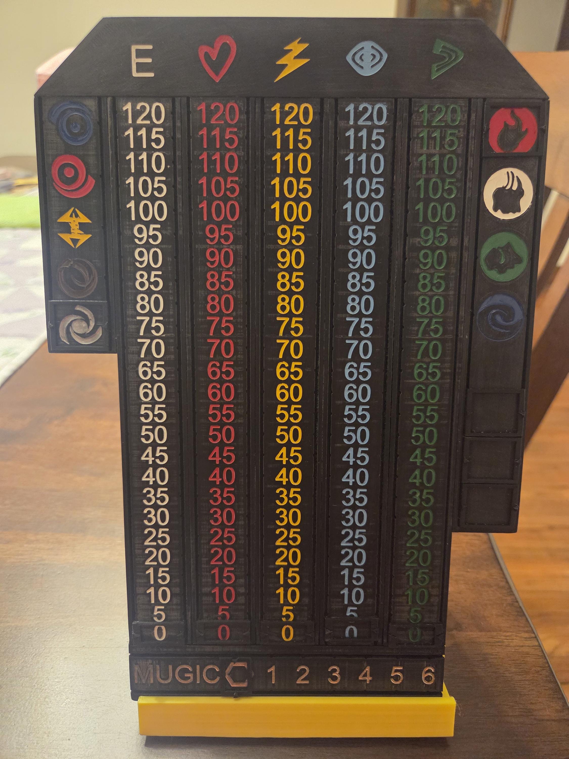 Chaotic TCG Stat Counter Display Board Digital Files - Etsy