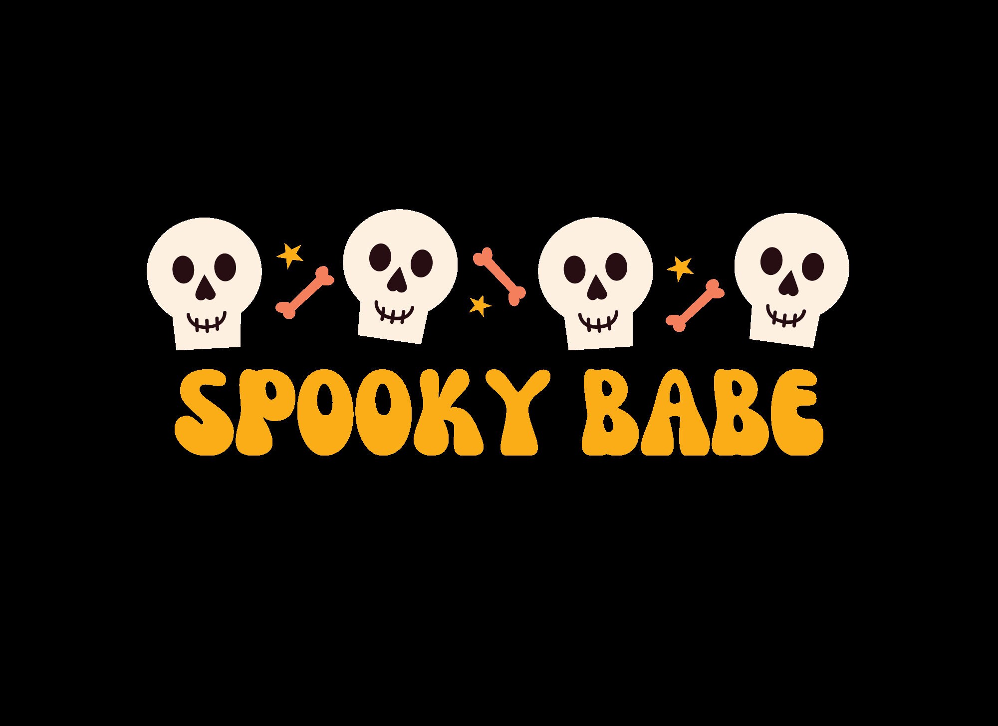 SPOOKY BABE Png Svg - Etsy