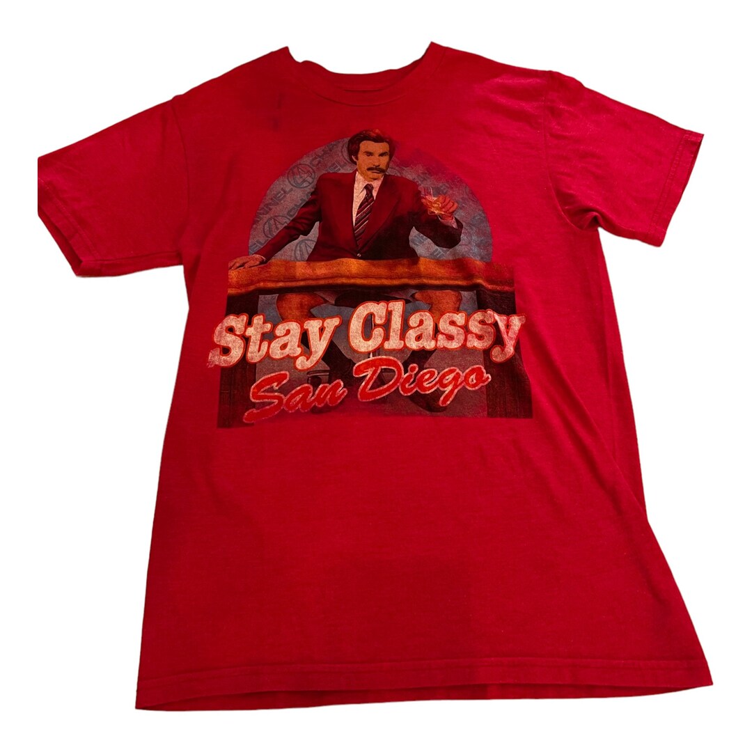 Vintage Anchorman the Legend of Ron Burgundy T-shirt - Etsy