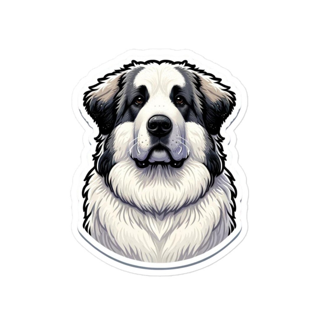 Great Pyrenees Vinyl Sticker - Etsy