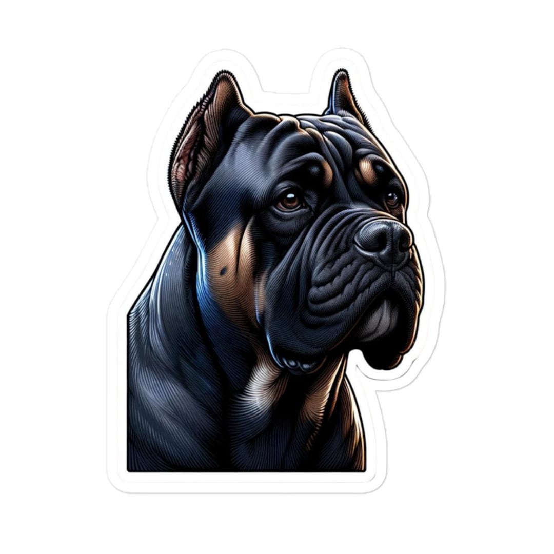 Cane Corso Vinyl Sticker - Etsy