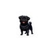 Black Pug Sticker - Etsy