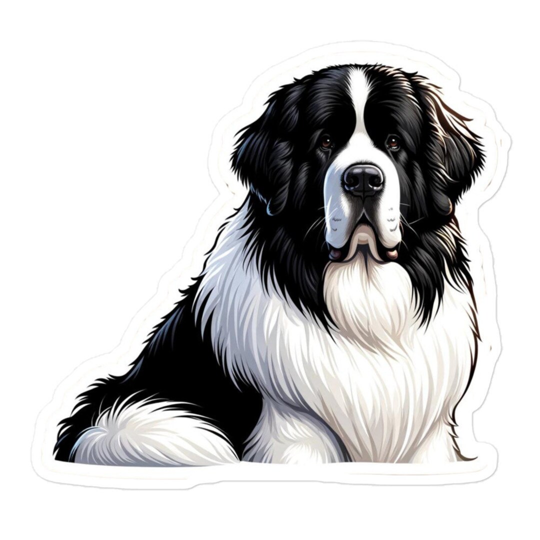 Landseer Newfoundland - Etsy