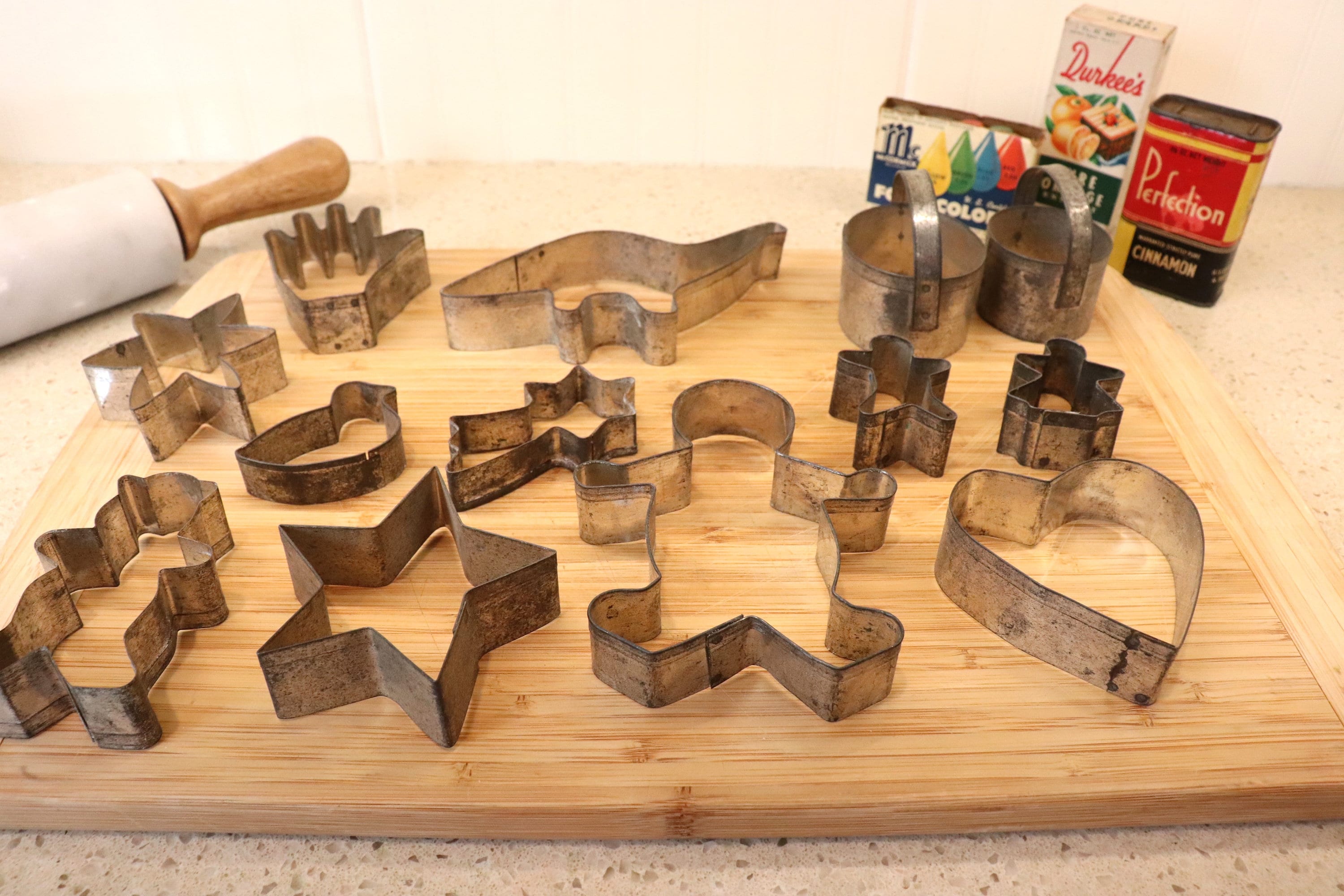 Vintage Antique Cookie Cutters in Unique, Rare Designs Likely From the ...