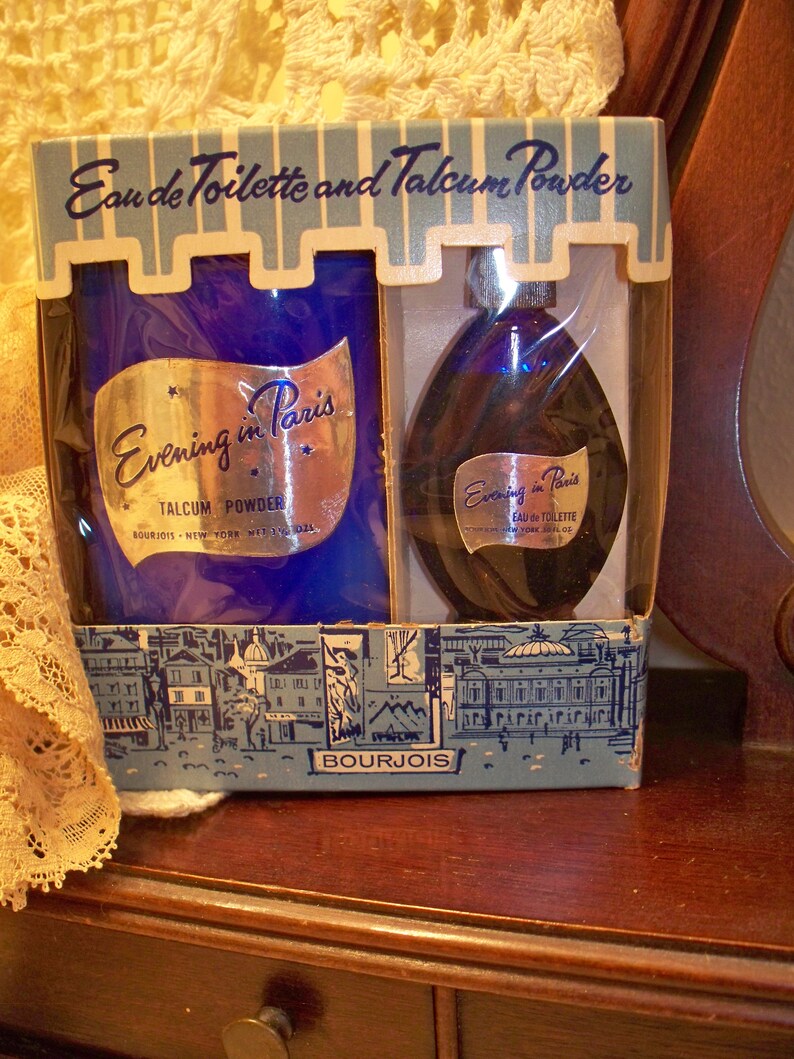 Selection of Vintage Dusting Powders - Helena Rubinstein, Evening in ...