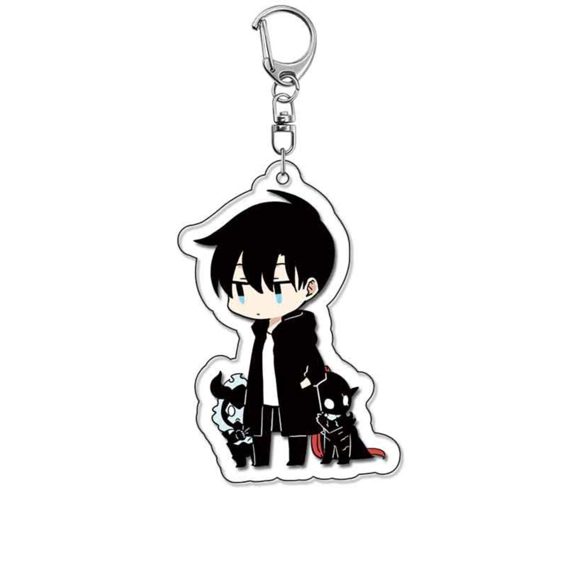 Solo Leveling Acrylic Chibi Keychain Pendants | Kawaii Anime Characters ...