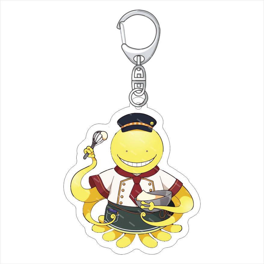 Assassination Classroom Acrylic Chibi Keychain Pendants | Kawaii Anime ...