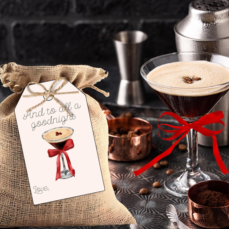 Martini Expresso Label - Etsy