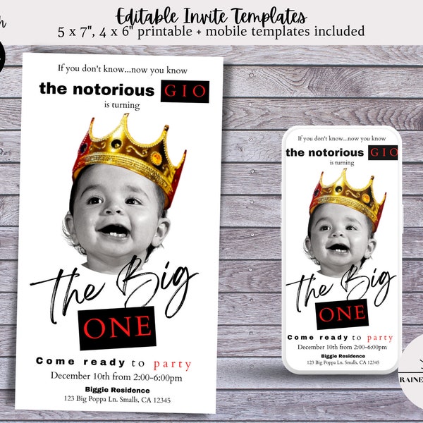 Notorious Birthday Party - Etsy