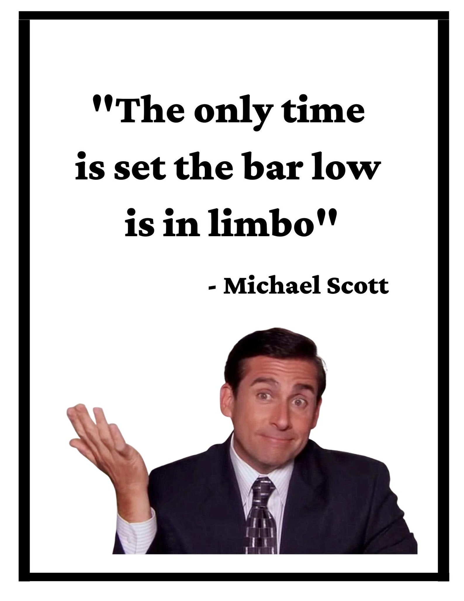 The Office, Michael Scott Poster - Etsy