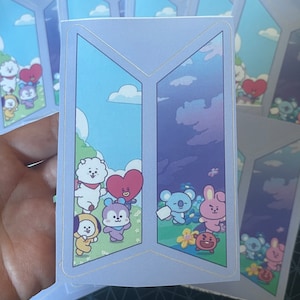 Bt21 Logo Sticker - Etsy