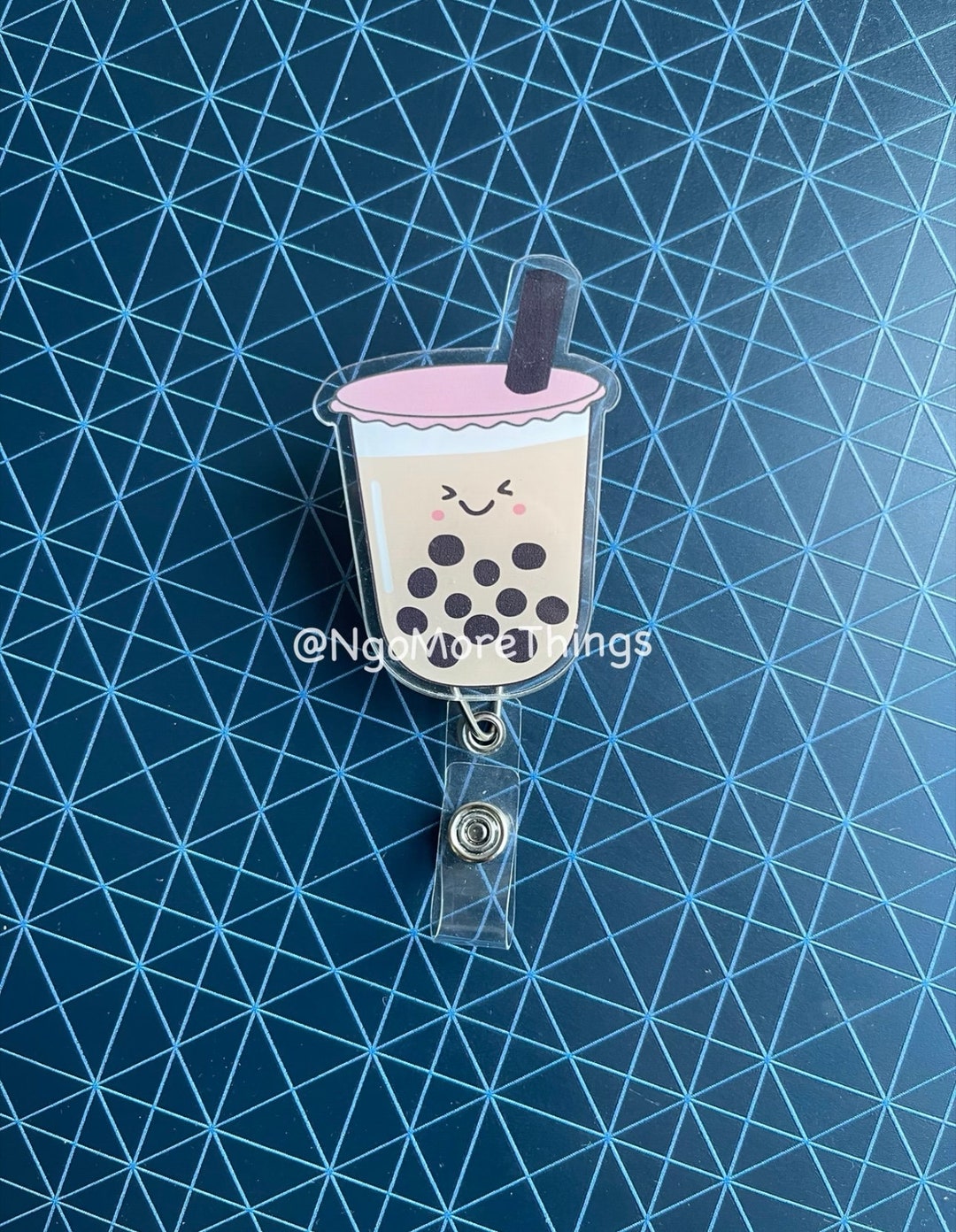 Boba Milk Tea/ Gudetama/ Sailor Moon / New Jeans Power Puff Retractable Badge Reel - Etsy