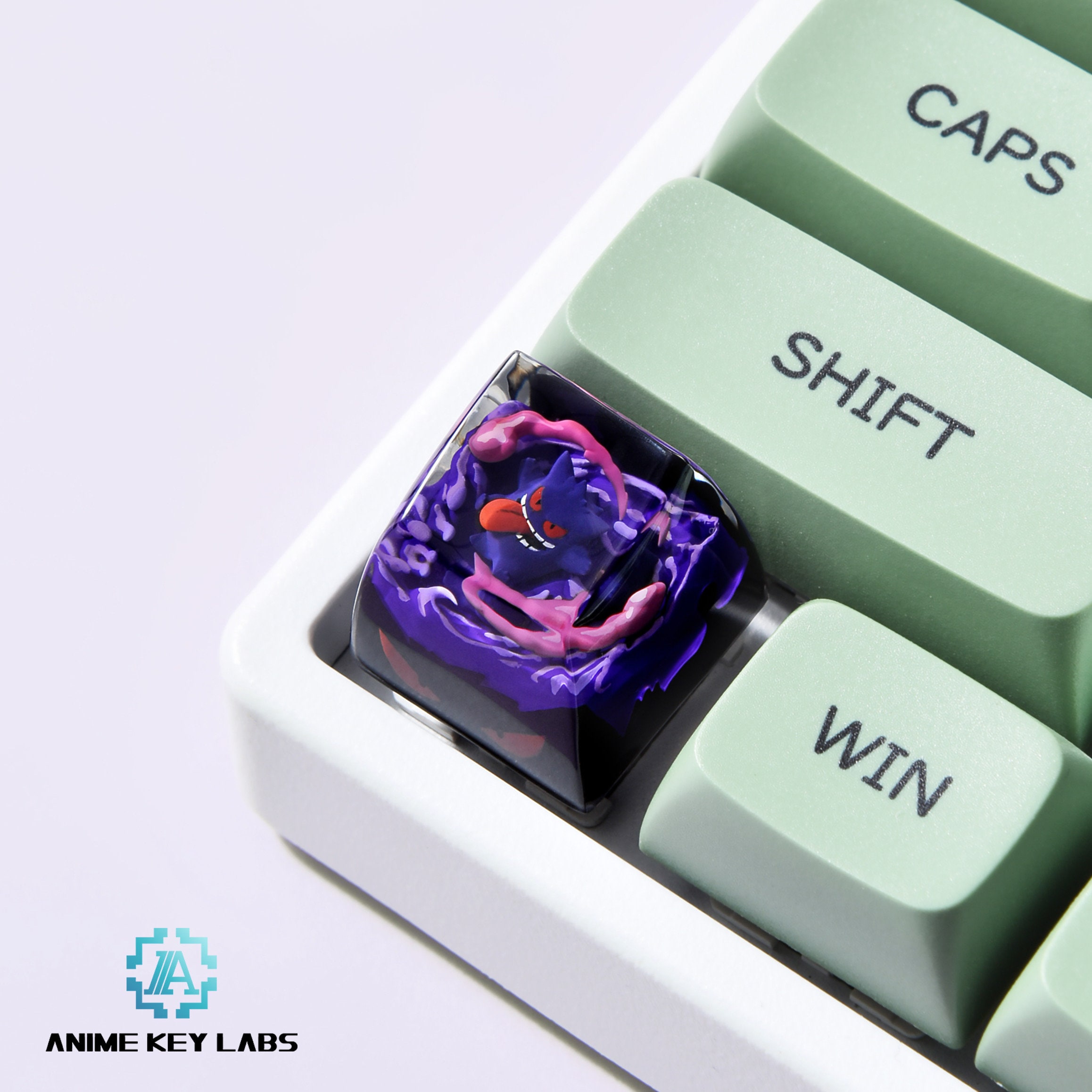 Artisan Gengar Resin Keycap Handmade Pokemon Keyboard - Etsy Canada